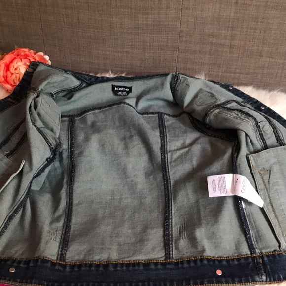 bebe | Jackets & Coats | Bebe Denim Jacket | Poshmark